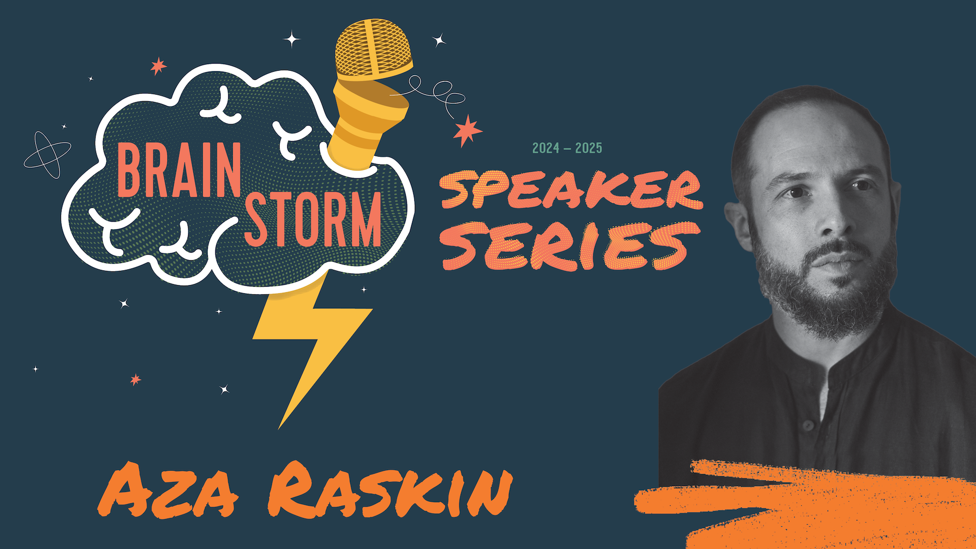 Brainstorm Speaker Series: Aza Raskin | Center for the Arts